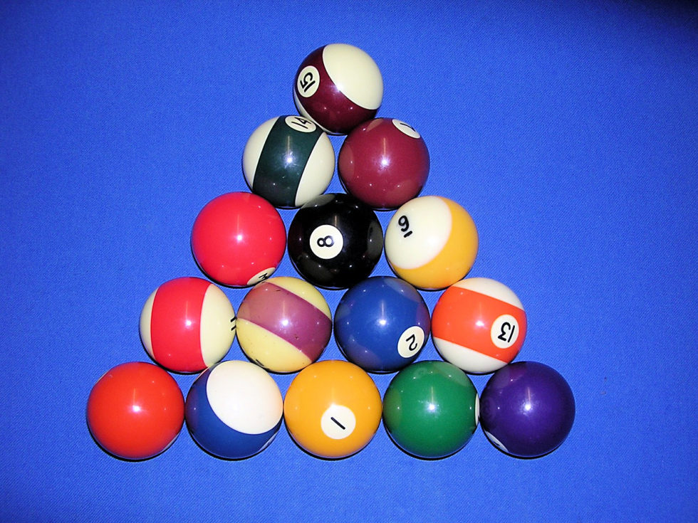 Regulation Pool Balls - Billiards - CutShots Aim Trainer